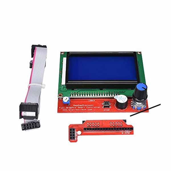 نمایشگر و کنترلر 64*128 RepRap LCD Shield پرینتر سه بعدی
